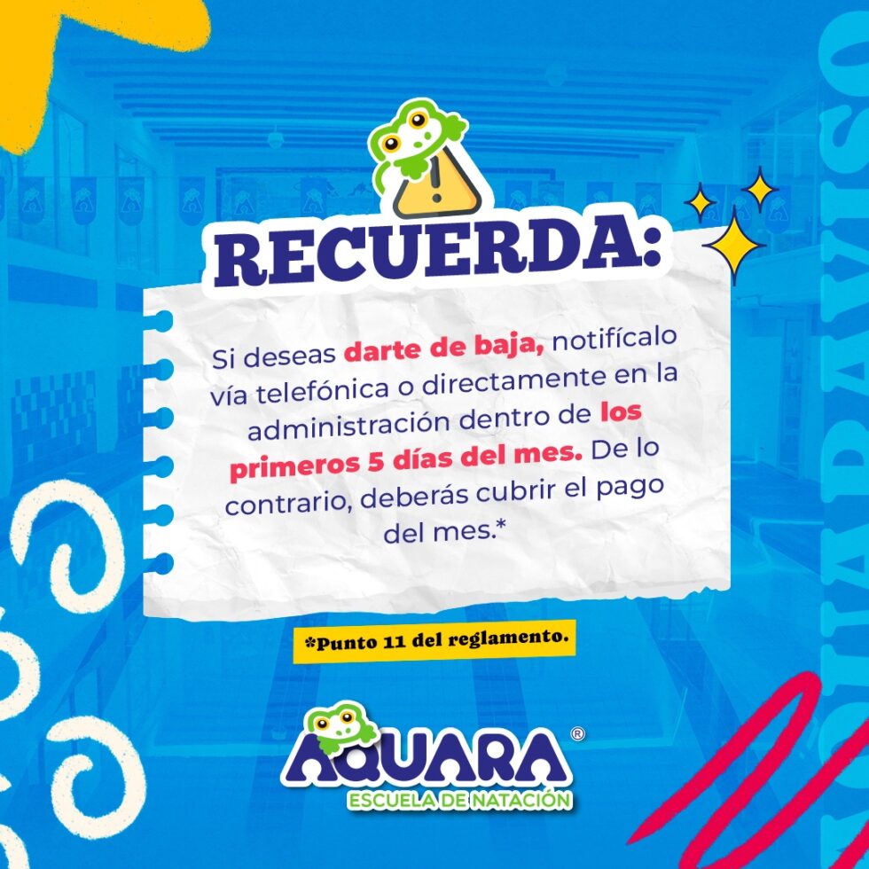 Punto 11 del Reglamento | AQUARA